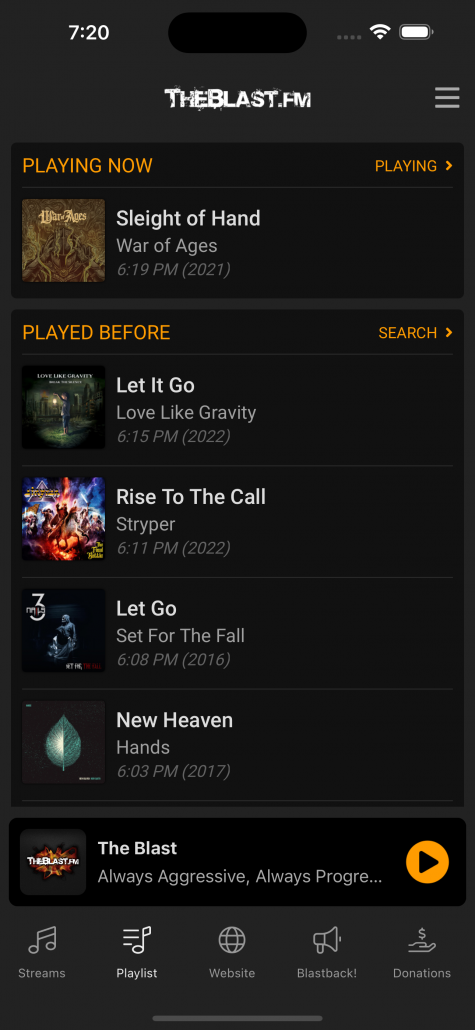 2nd Update: (Working Out Bugs) The New TheBlast.FM Android And IOS Apps ...