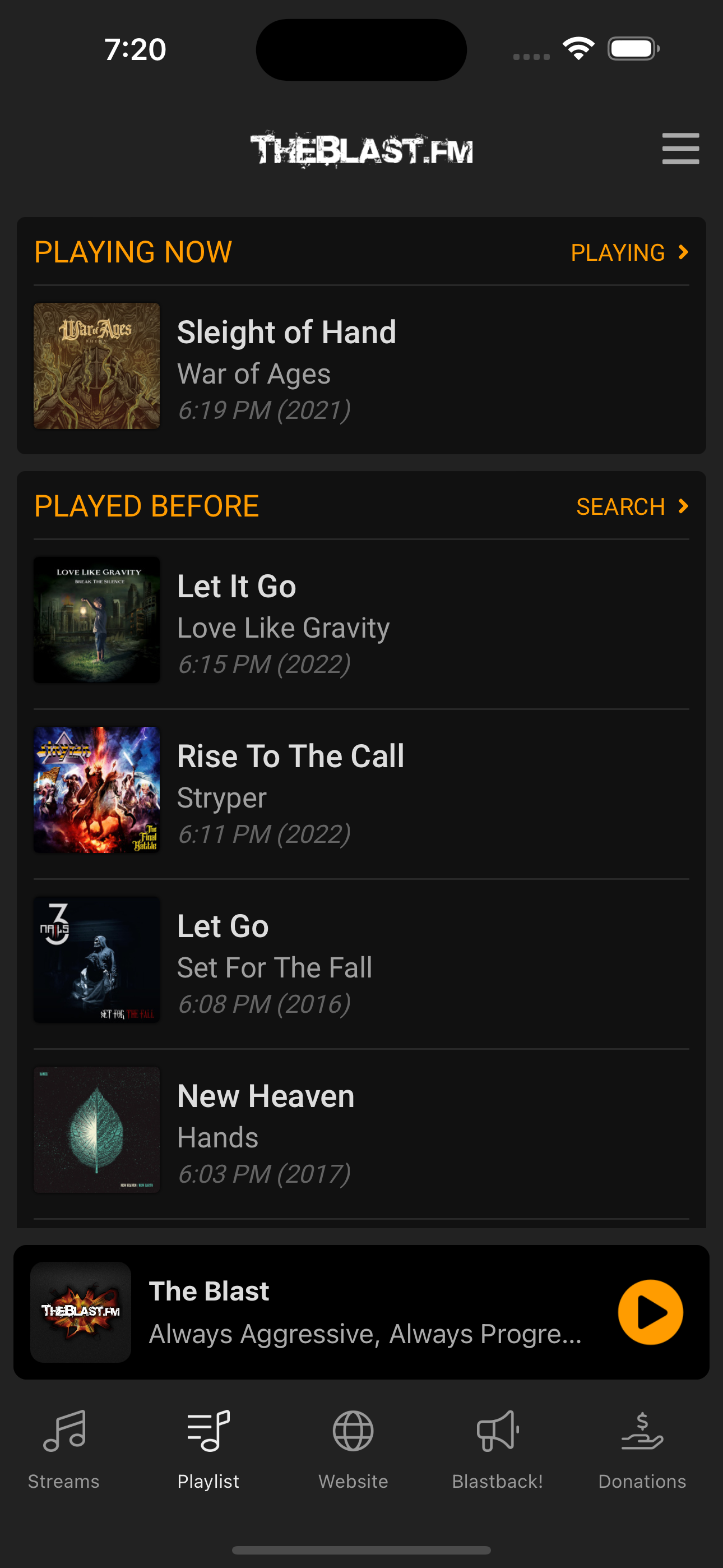 2nd Update: (Working Out Bugs) The New TheBlast.FM Android And IOS Apps ...